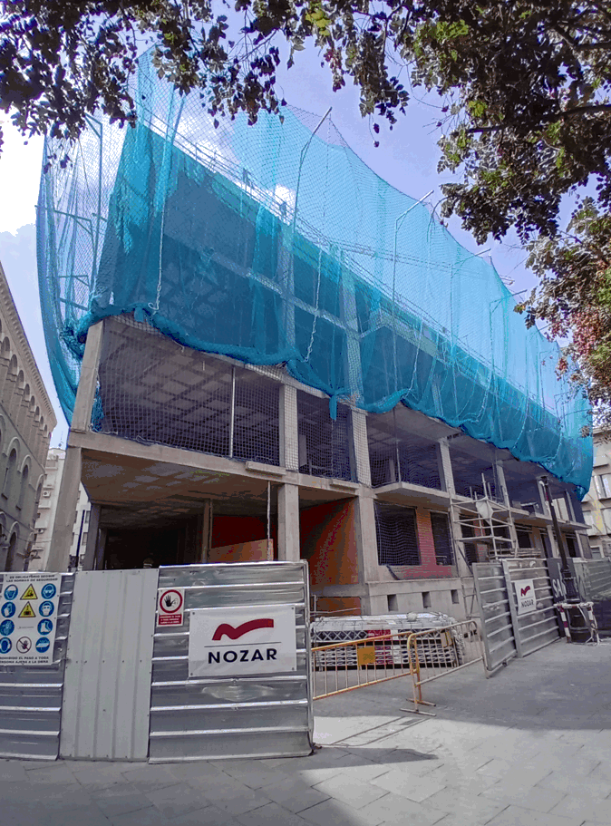 Detalle avance - Edificio Conde de Aranda - Nozar