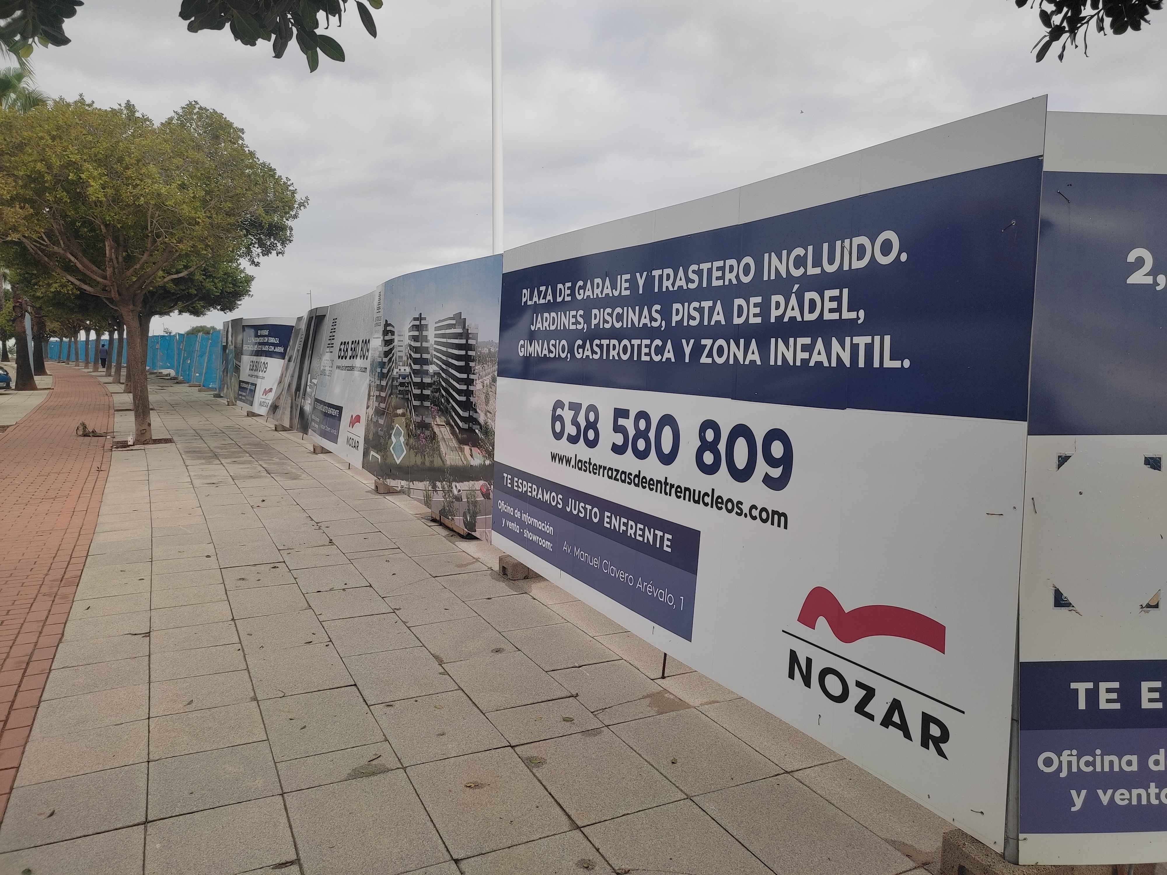 Detalle avance - Las Terrazas De Entrenúcleos - Nozar